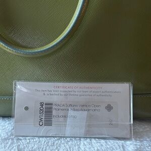 Prada | Bags | Prada Olive Green Saffiano Dome Satchel With Gold ...